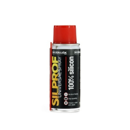 Spray silicon pur ZOLLEX SILPROF B-99Z, 110 ml, pentru intretinere suprafete cauciuc, fara ...