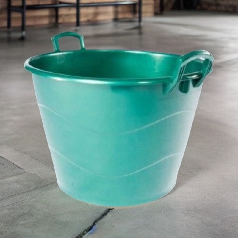 Lighean Mercaton® cu manere din plastic, 56 x 36 cm, 50 L - eMAG.ro