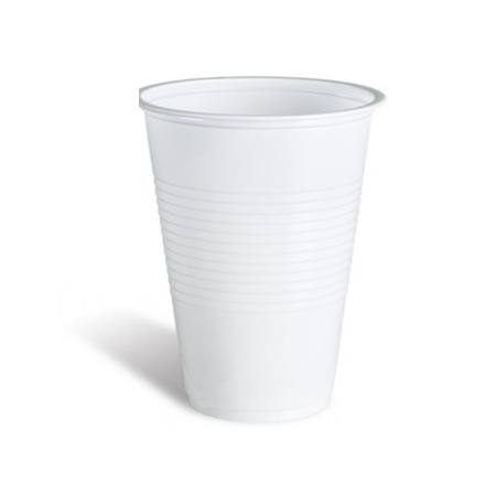 Pahare plastic economice, albe, 200ml (100buc) - eMAG.ro