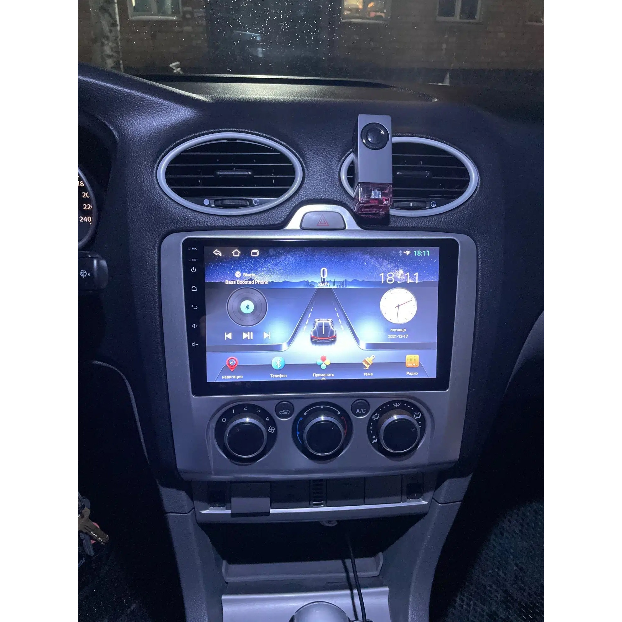 Navigatie Ford Focus dedicata, MaxTech®, Android 13, ecran de 9 inch ...
