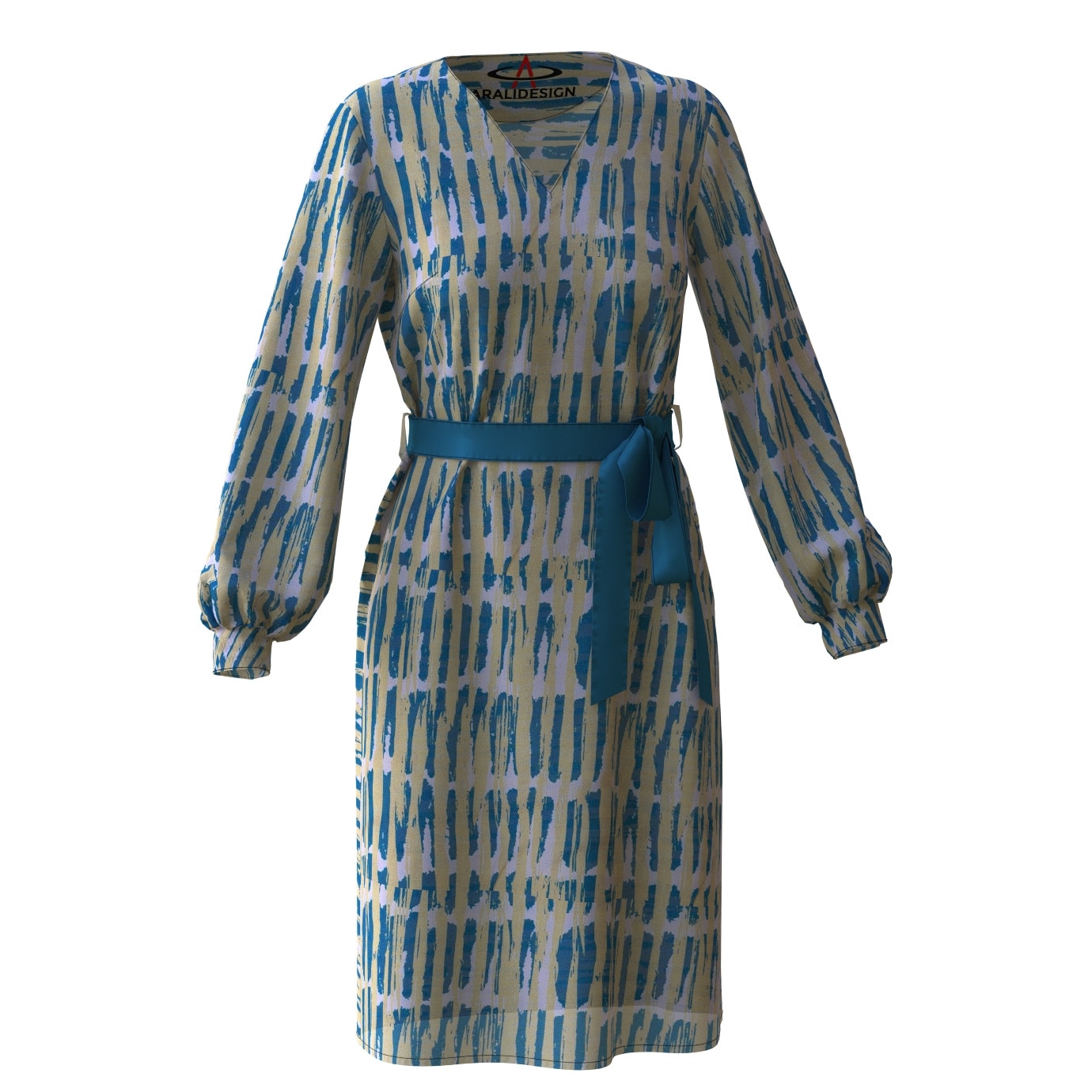 Tipar Croitorie Rochie lejera cu cordon, 9 marimi 34 - 50, hartie - eMAG.ro