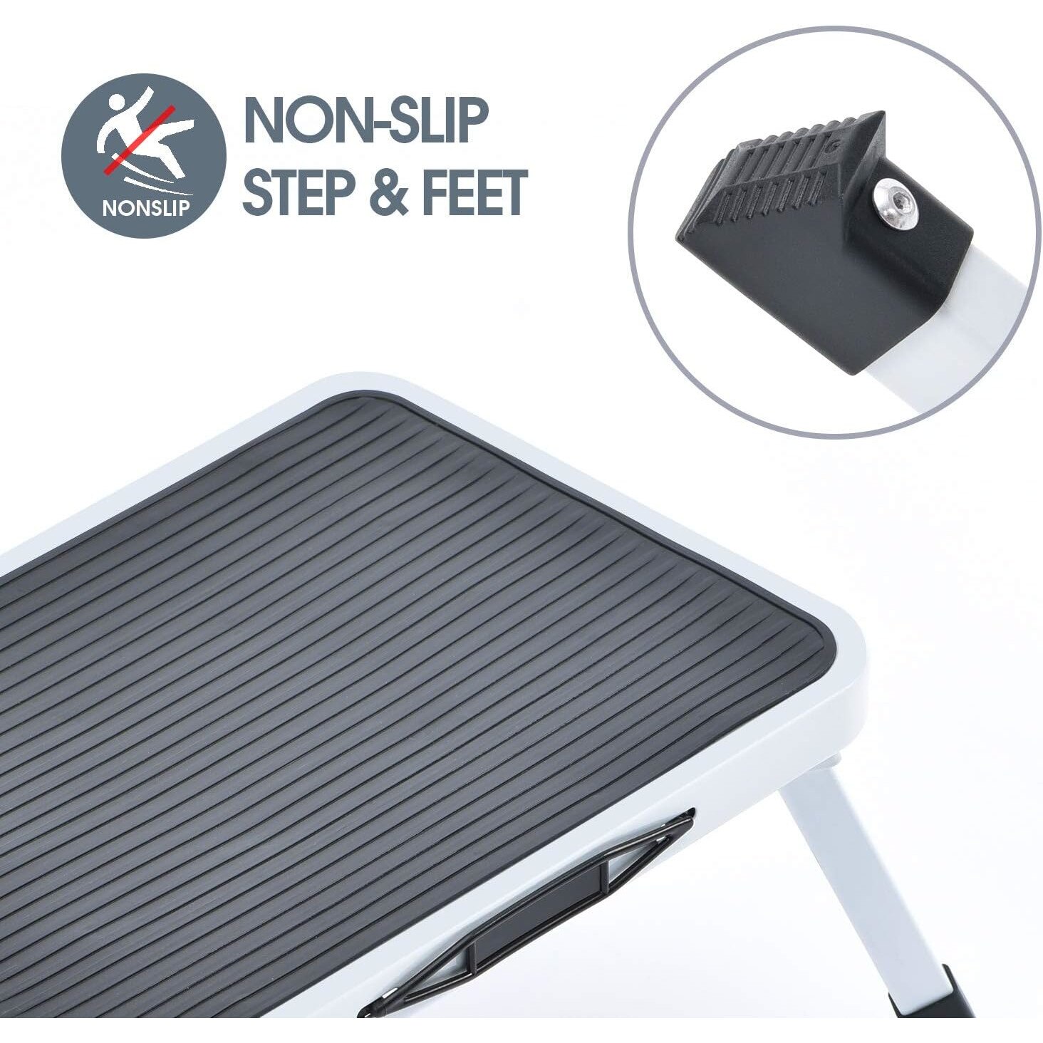 Scara pliabila o treapta, ALBA, inaltime 17 cm - eMAG.ro