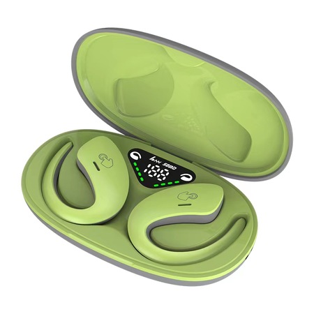 Casti wireless, Bluetooth, Verde - eMAG.ro
