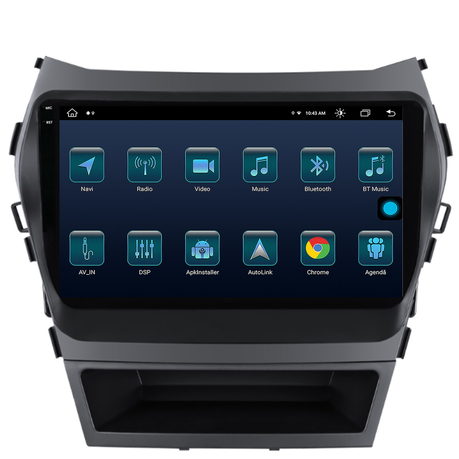 Автонавигация Hyundai Santa Fe IX45 (2013-2017), Android 13, X-Octacore ...