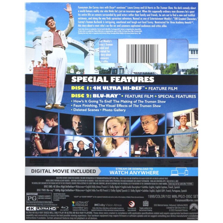 Truman Show [Blu-Ray 4K]+[Blu-Ray] - eMAG.ro