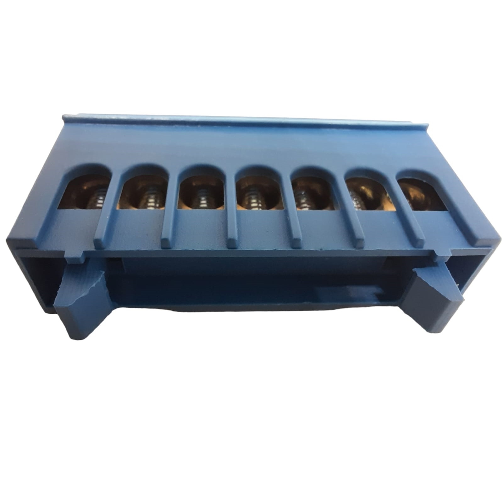 Set cleme bloc terminal barete pentru impamantare si nul albastra si ...