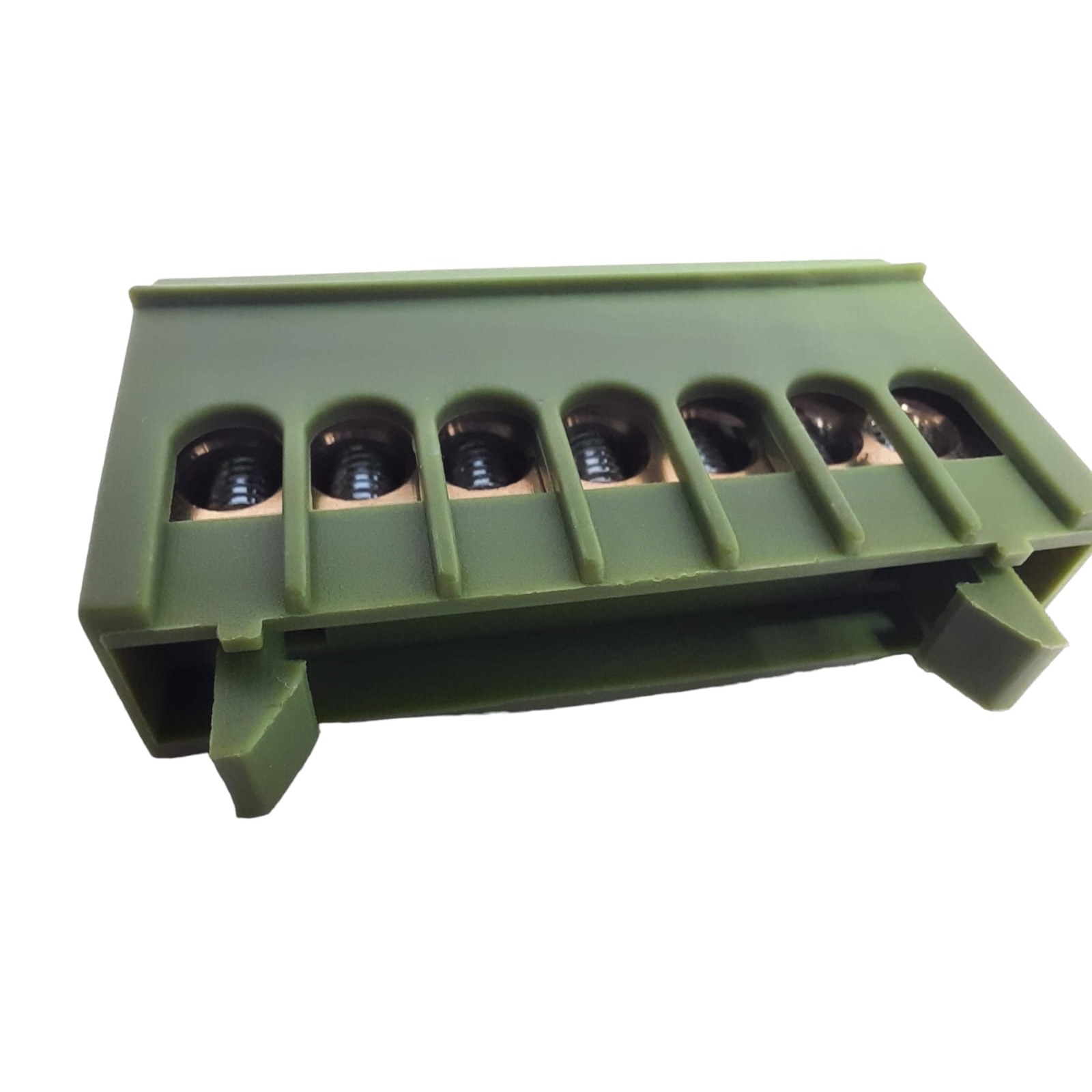 Set cleme bloc terminal barete pentru impamantare si nul albastra si ...