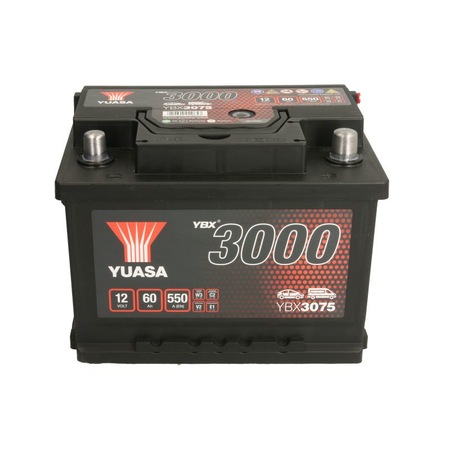 Acumulator auto, YUASA 12V 60Ah/550A, 243x175x175 B13 - eMAG.ro