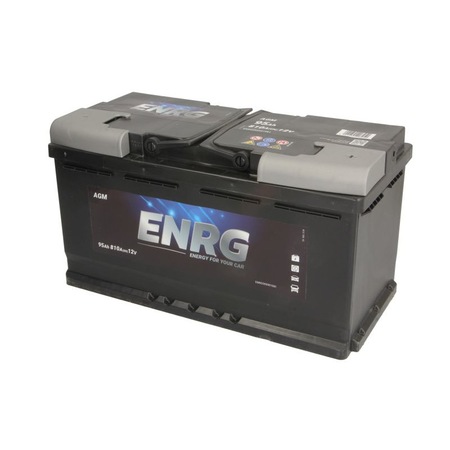 Acumulator auto, vehicule comerciale, ENRG 12V 95Ah/810A - eMAG.ro