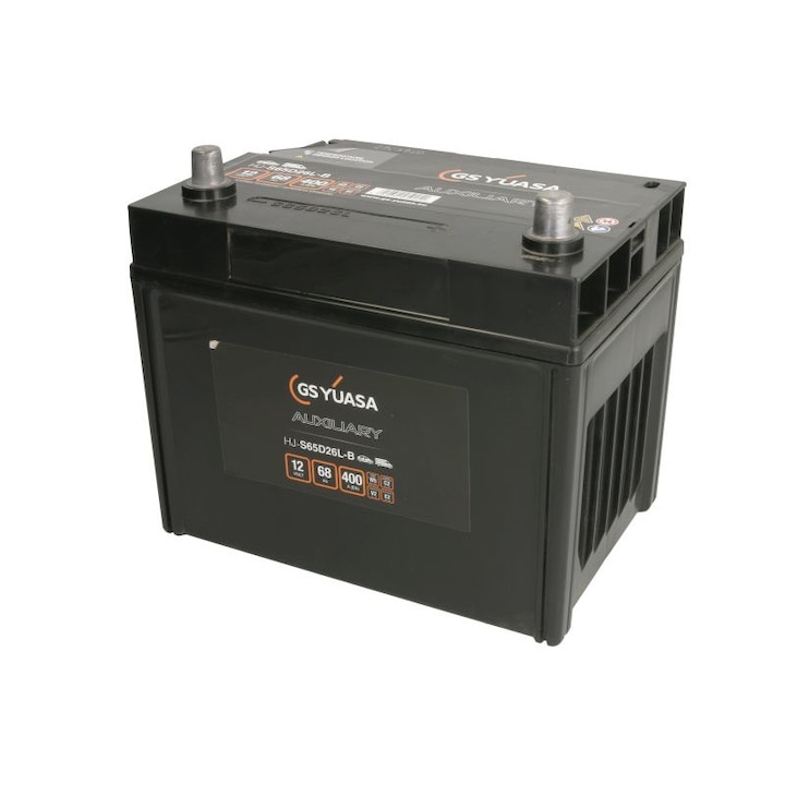 Acumulator auto, YUASA 12V 68Ah/400A, 257x171x227 B00 - eMAG.ro