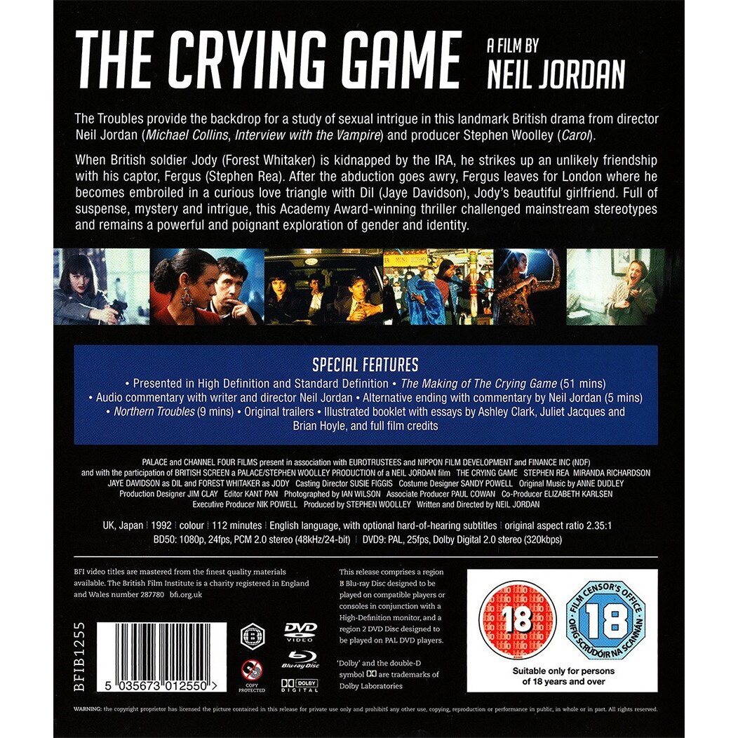 Movie - Crying Game UK Version - Blu-ray + DVD - eMAG.ro
