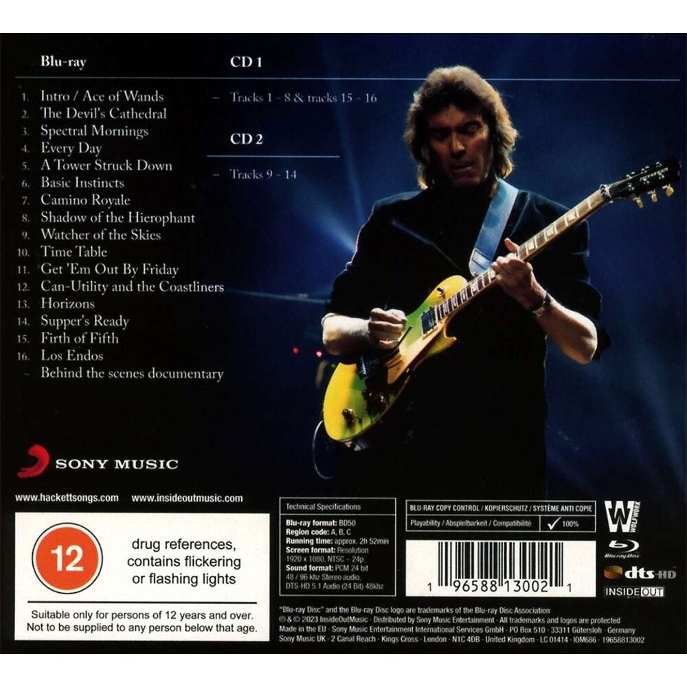 Steve Hackett - Foxtrot at Fifty & Hackett Highlights - Ltd.Edition 2 ...
