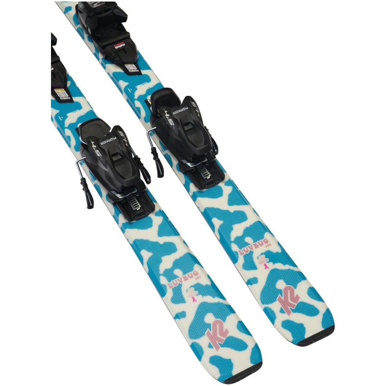 Schiuri K2 LUV BUG - FDT 7.0, cu legaturi, pentru copii, 136cm - eMAG.ro