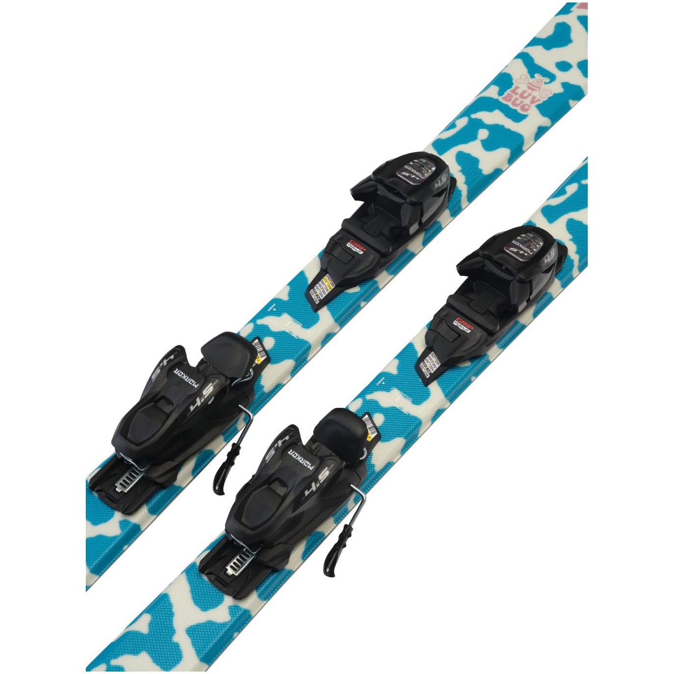 Schiuri K2 LUV BUG - FDT 7.0, cu legaturi, pentru copii, 136cm - eMAG.ro