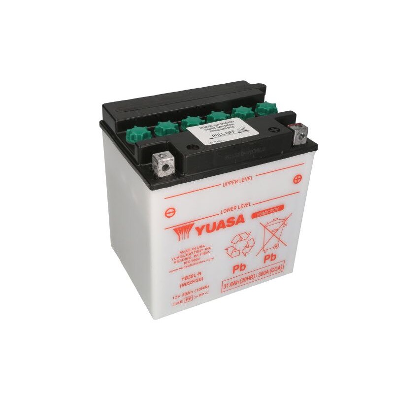 Acumulator Pornire YUASA 12V YB30L-B YUASA - eMAG.ro