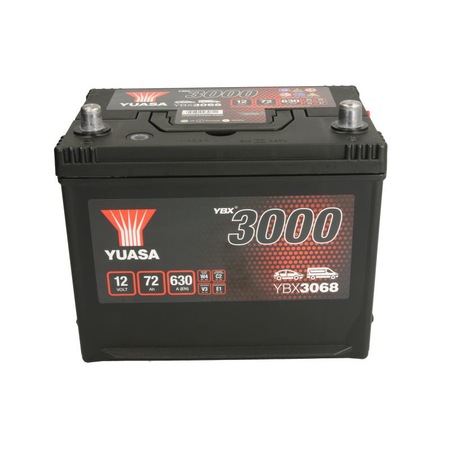 Acumulator auto YUASA 12V 72Ah/630A, 269x174x223 B9 - eMAG.ro