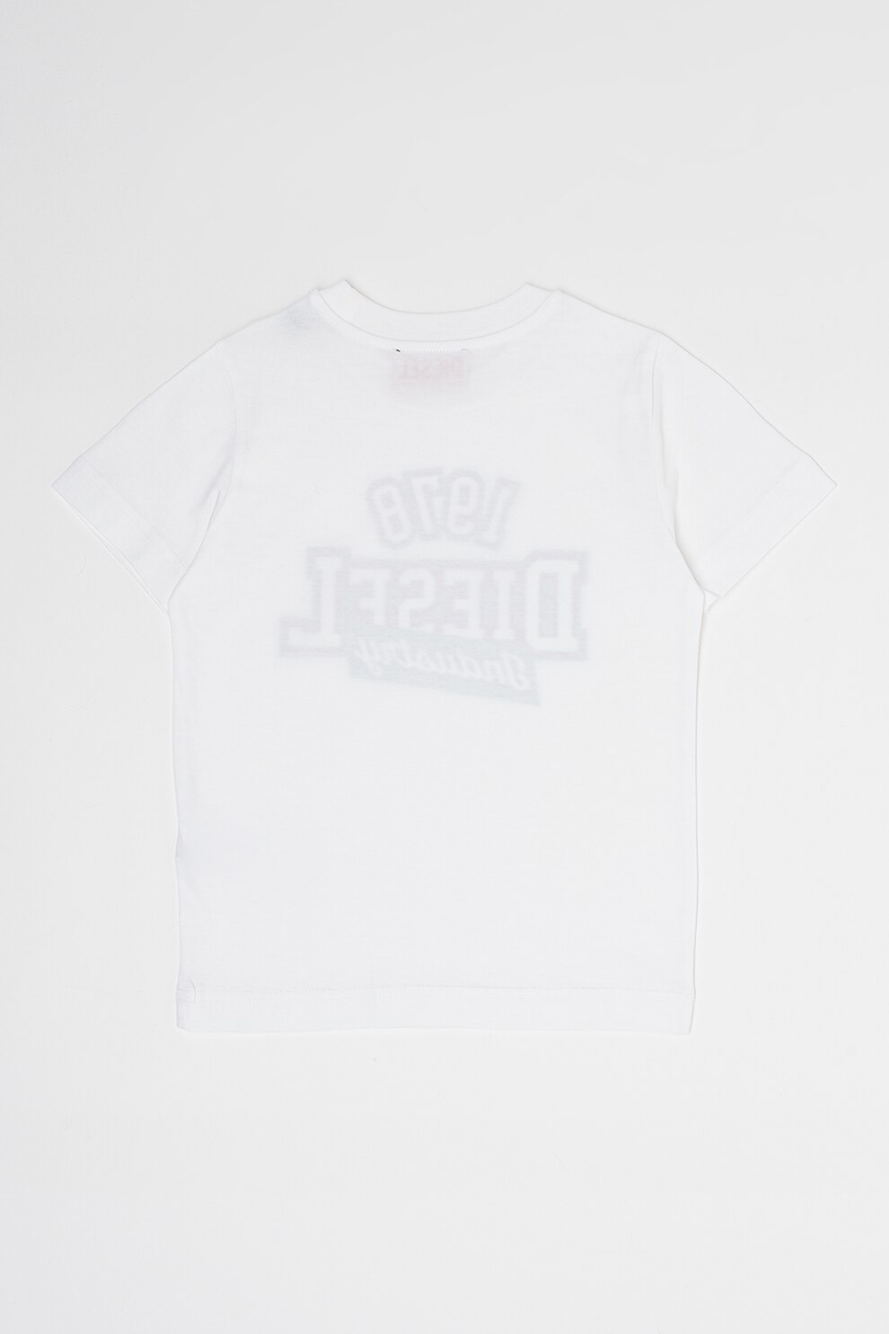 Diesel, Tricou cu imprimeu logo, Rosu, Alb, Albastru marin, 144 CM ...