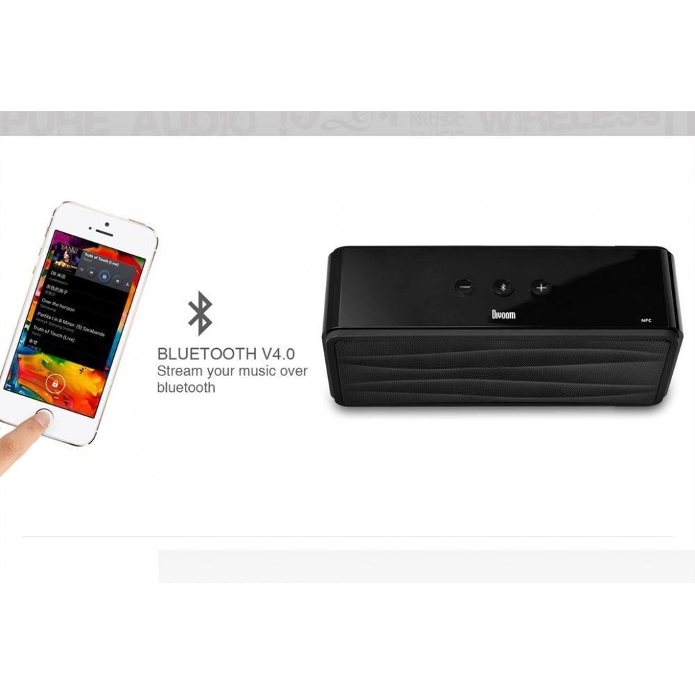 Boxa portabila wireless, bluetooth, NFC Divoom Onbeat-500, Alb - eMAG.ro