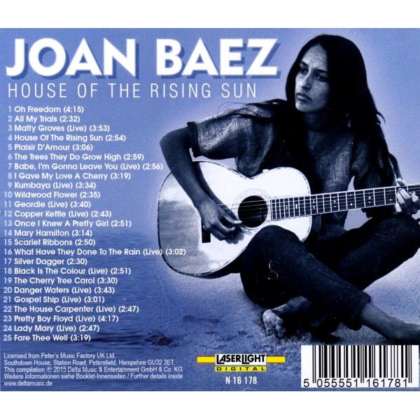 Joan Baez: House Of The Rising Sun [CD] - eMAG.ro