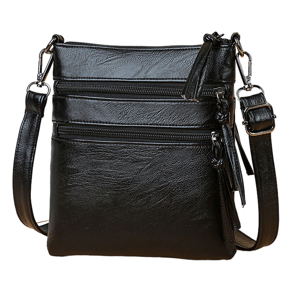 Geanta dama, Piele naturala, Negru - eMAG.ro