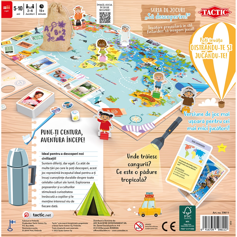 Joc educativ Tactic - Copii din intreaga lume - eMAG.ro