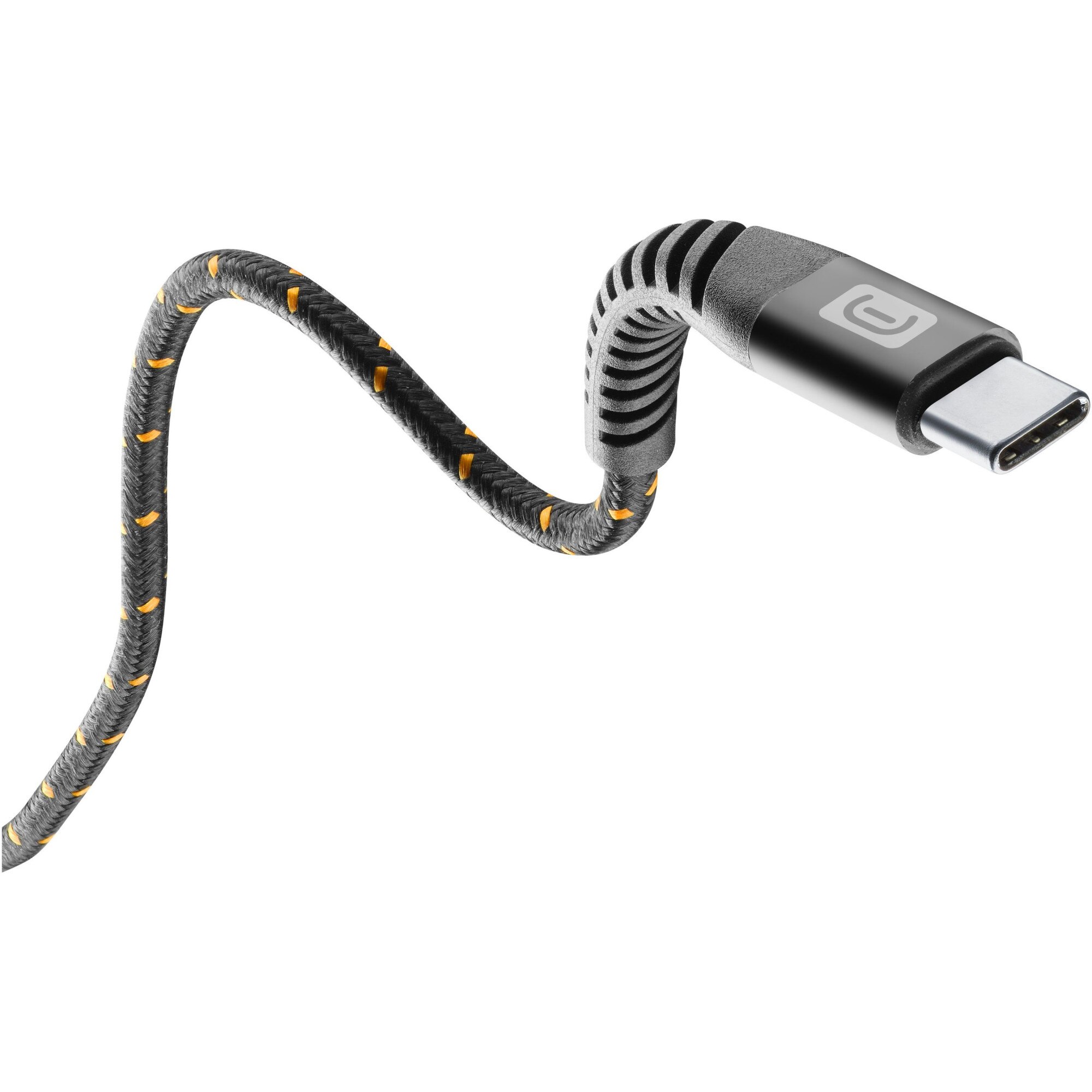 Кабел за данни Cellularline Tetraforce Usb C към Usb C 120 см Черен
