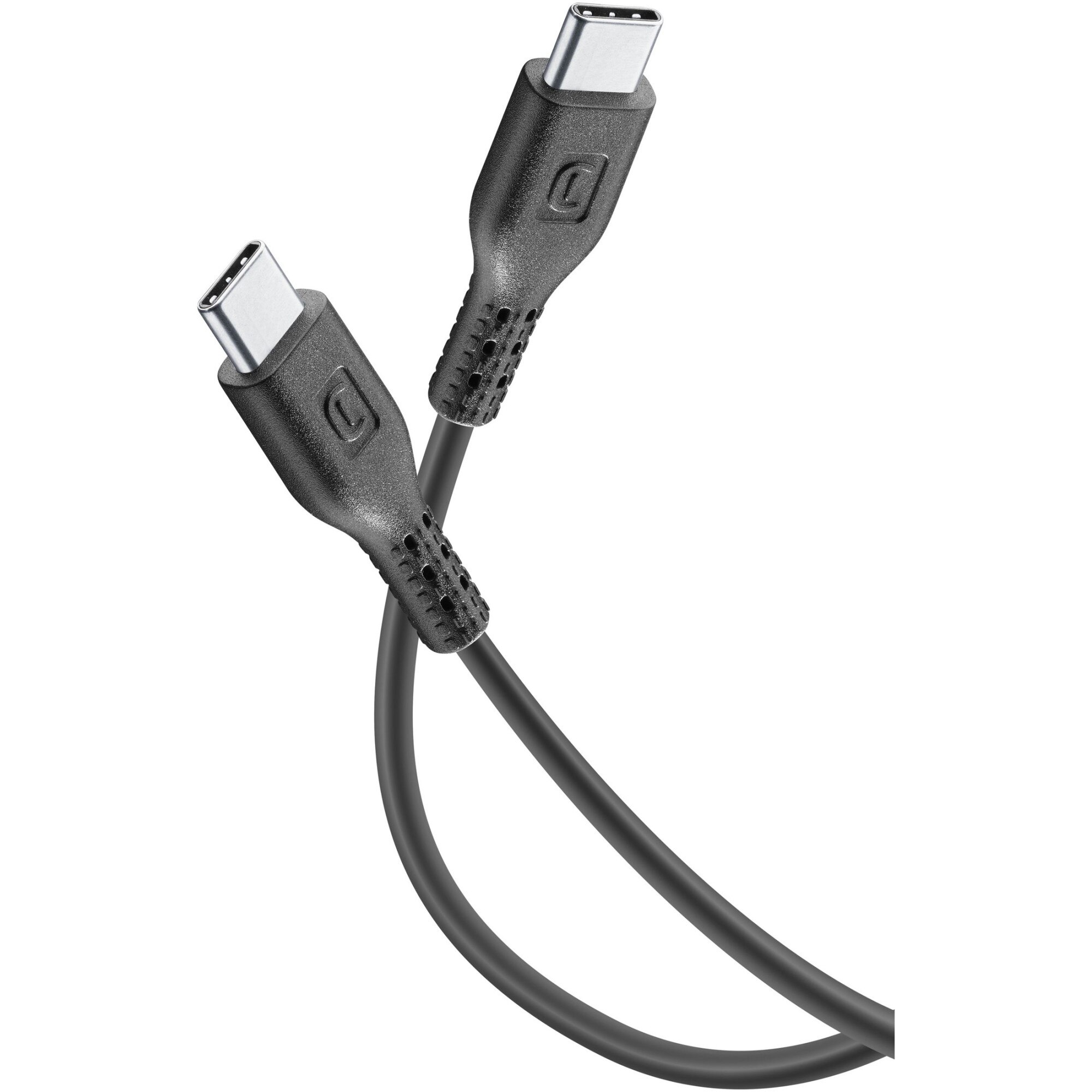 Cablu Date Cellularline, Power USB-C to USB-C 120cm, Negru - eMAG.ro