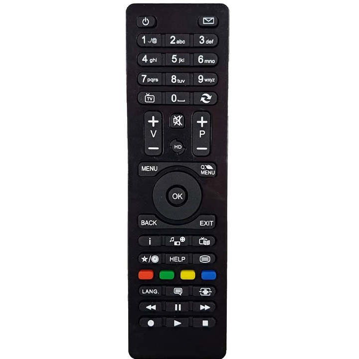 Telecomanda VESTEL C3300 ORANGE, TELEKOM, NEGRU - eMAG.ro