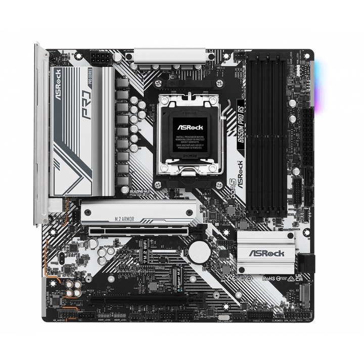 Placa De Baza Asrock B650m Pro Rs Socket Am5 4xddr5 Emag Ro