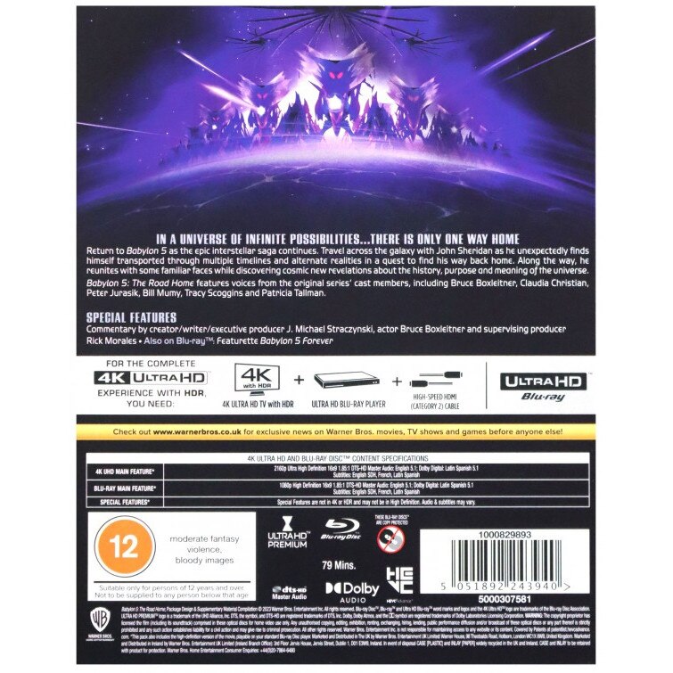 Babylon 5: The Road Home [Blu-Ray 4K] - eMAG.bg