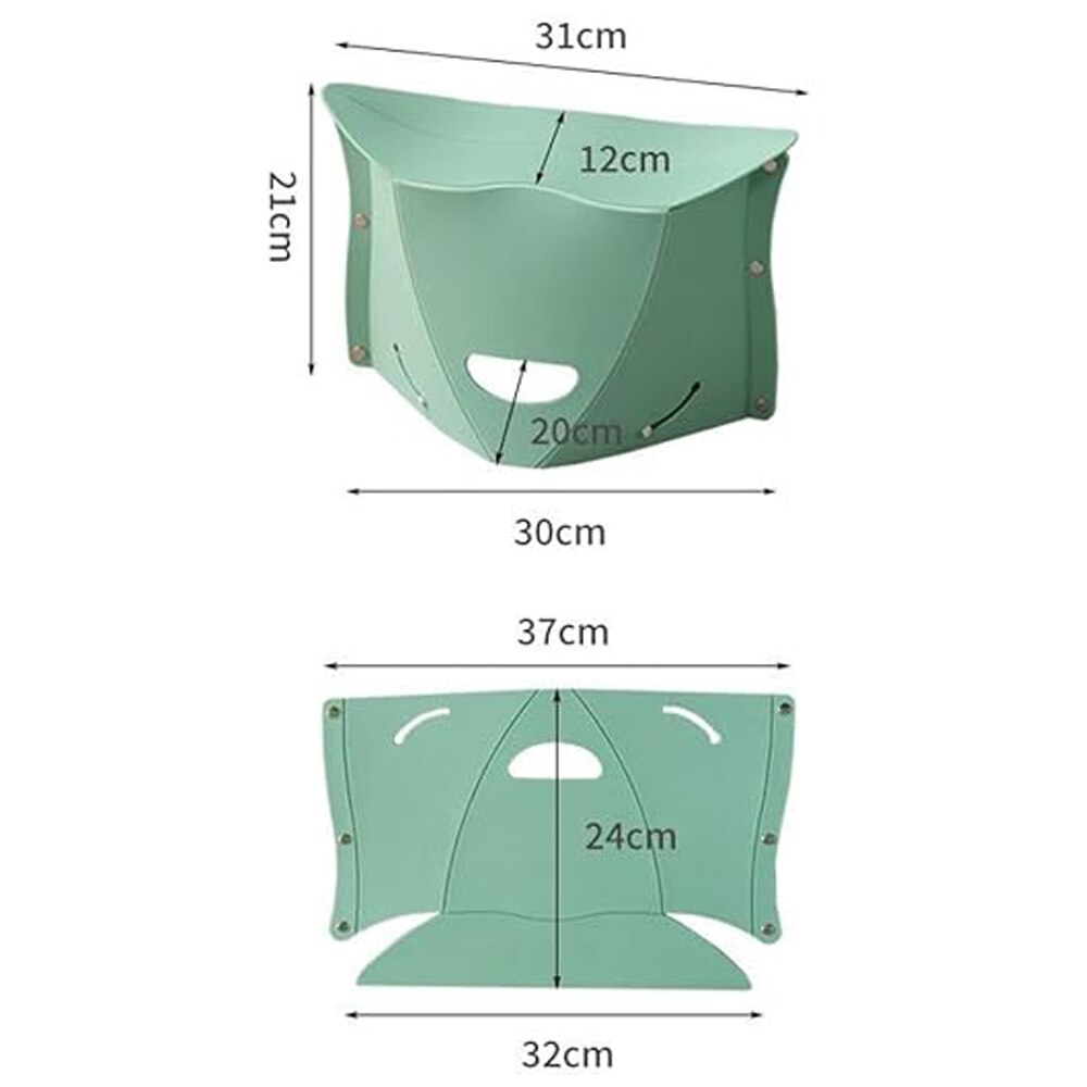 Scaun pliabil de calatorie, Sunmostar, Plastic, 31x12x21 cm, 100 kg ...