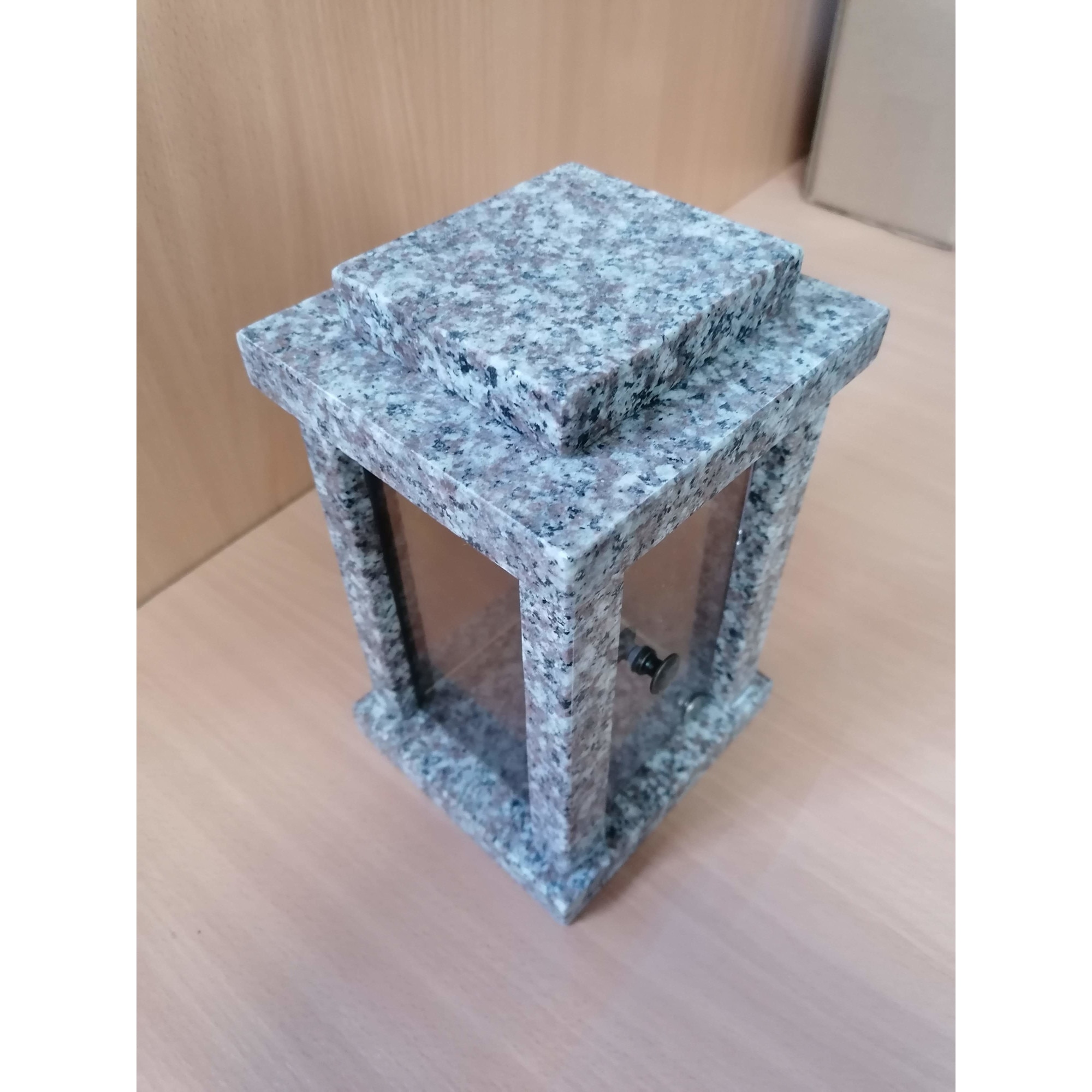 Felinar Granit G644 - Maroniu, 13 x 14 x 23 cm - eMAG.ro