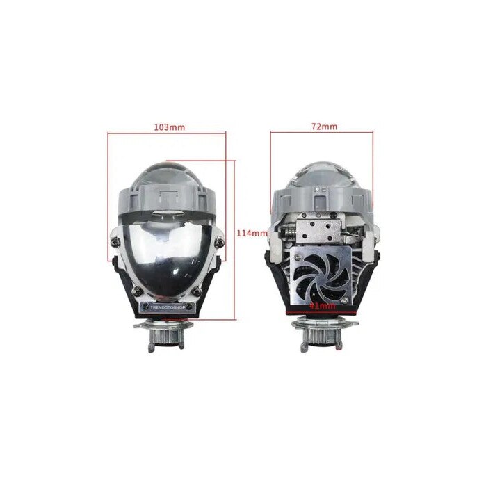 Set 2 x Lupe 2, 5 Inch P Series, 35w 5500k 12V - eMAG.ro