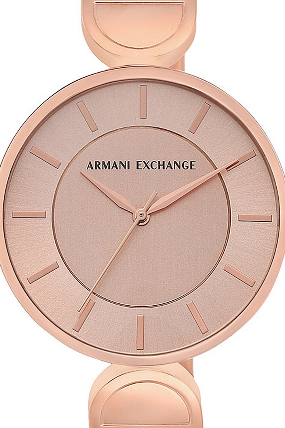 ARMANI EXCHANGE, Часовник от неръждаема стомана, Rose Gold - eMAG.bg