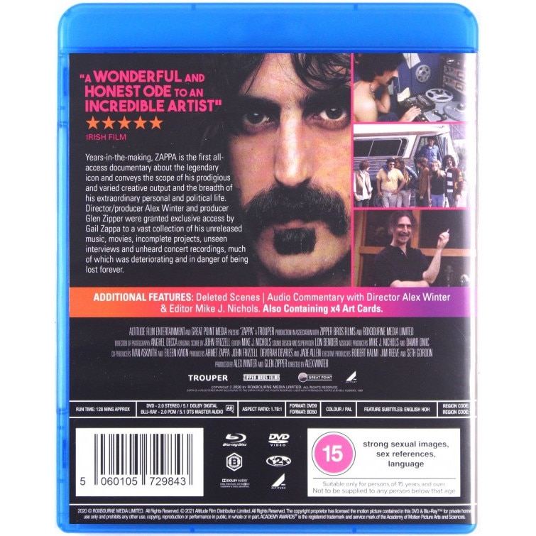 Zappa [Blu-Ray]+[DVD] - eMAG.bg