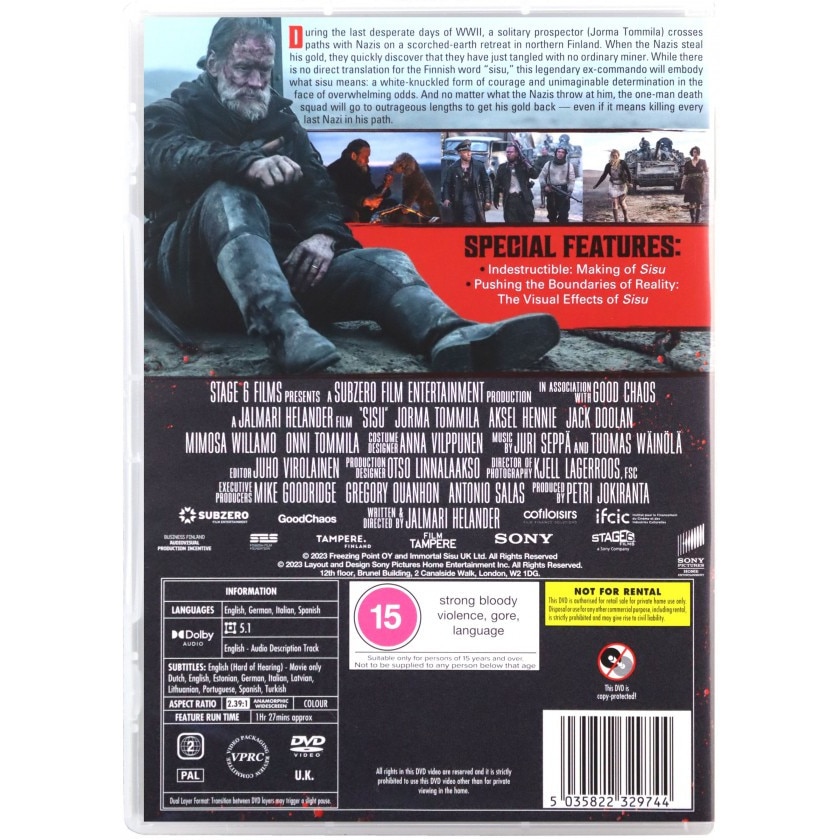 Sisu [DVD] - eMAG.ro