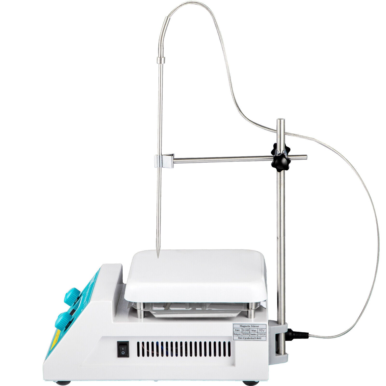 Agitator magnetic, Vevor, 2L, 220V, 500W, 2000rpm, display LED, cu ...