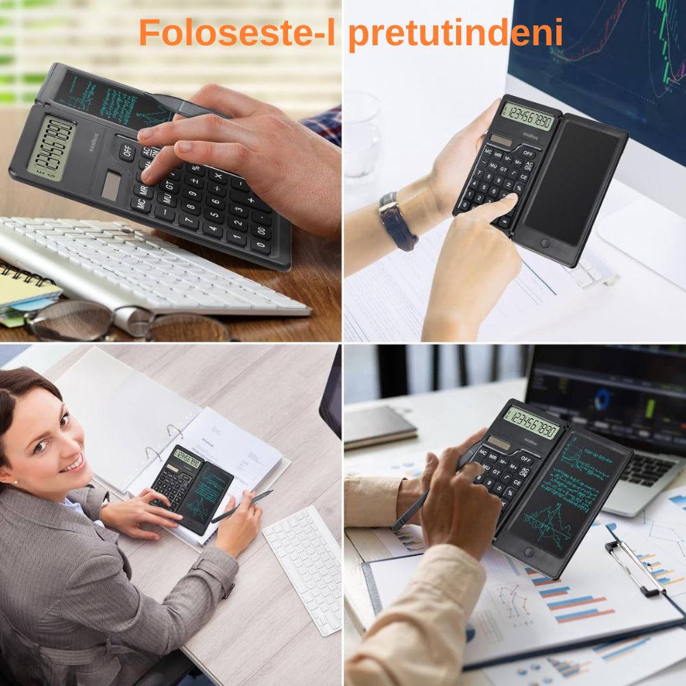 Calculator stiintific cu panou solar, Exaltus®, Scolar, Pentru birou ...