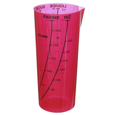 Pahar plastic gradat, dozare bucatarie, lichide si solide, 16, 1x8.5x8 ...
