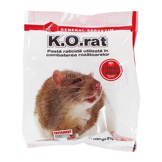 Momeala Soareci Tip Pasta K.O. Rat 100g - eMAG.ro