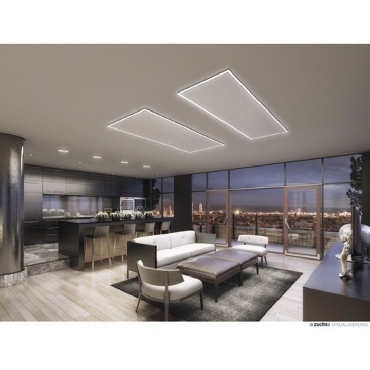 Panou radiant infrarosu pentru tavan Basic Line 520 Watt, include rama ...