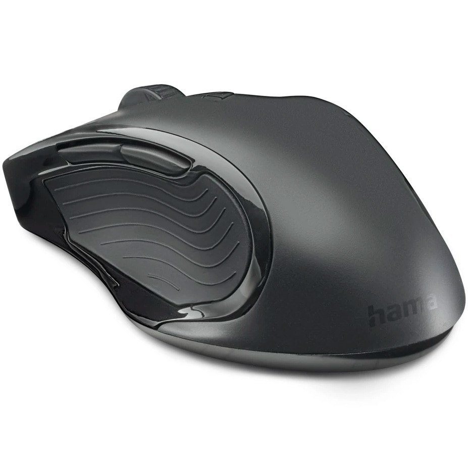 Mouse Hama Wireless Laser Mw-900 Cu 7 Butoane, Negru - eMAG.ro