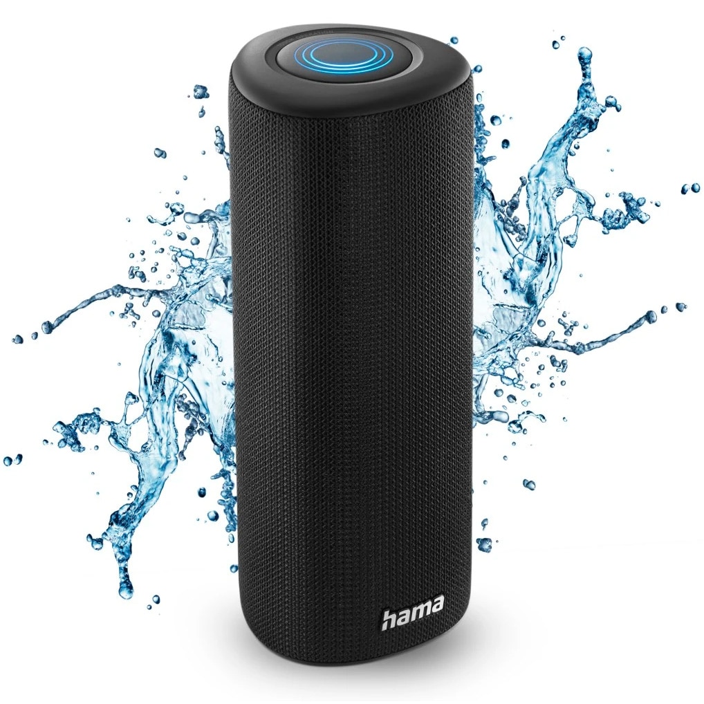 Boxa Hama Bluetooth® Pipe 3.0, Waterproof, 10 Moduri De Lumina, 24 W ...