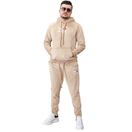 Trening barbatesc VEx, Catifea, XXL, Bej - eMAG.ro