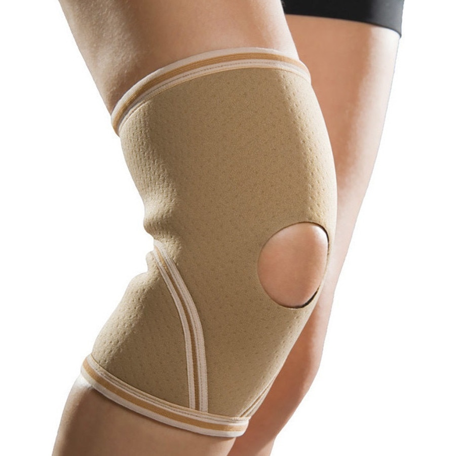 Genunchiera cu rotula decupata, Anatomic Help 3021, Neopren, S, Bej ...