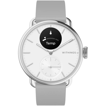 Smartwatch Withings Scanwatch 2, 38mm, Alb - eMAG.ro