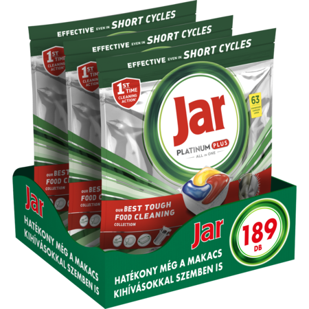 Jar Platinum Plus Lemon All In One mosogatókapszula, 189 db - eMAG.hu