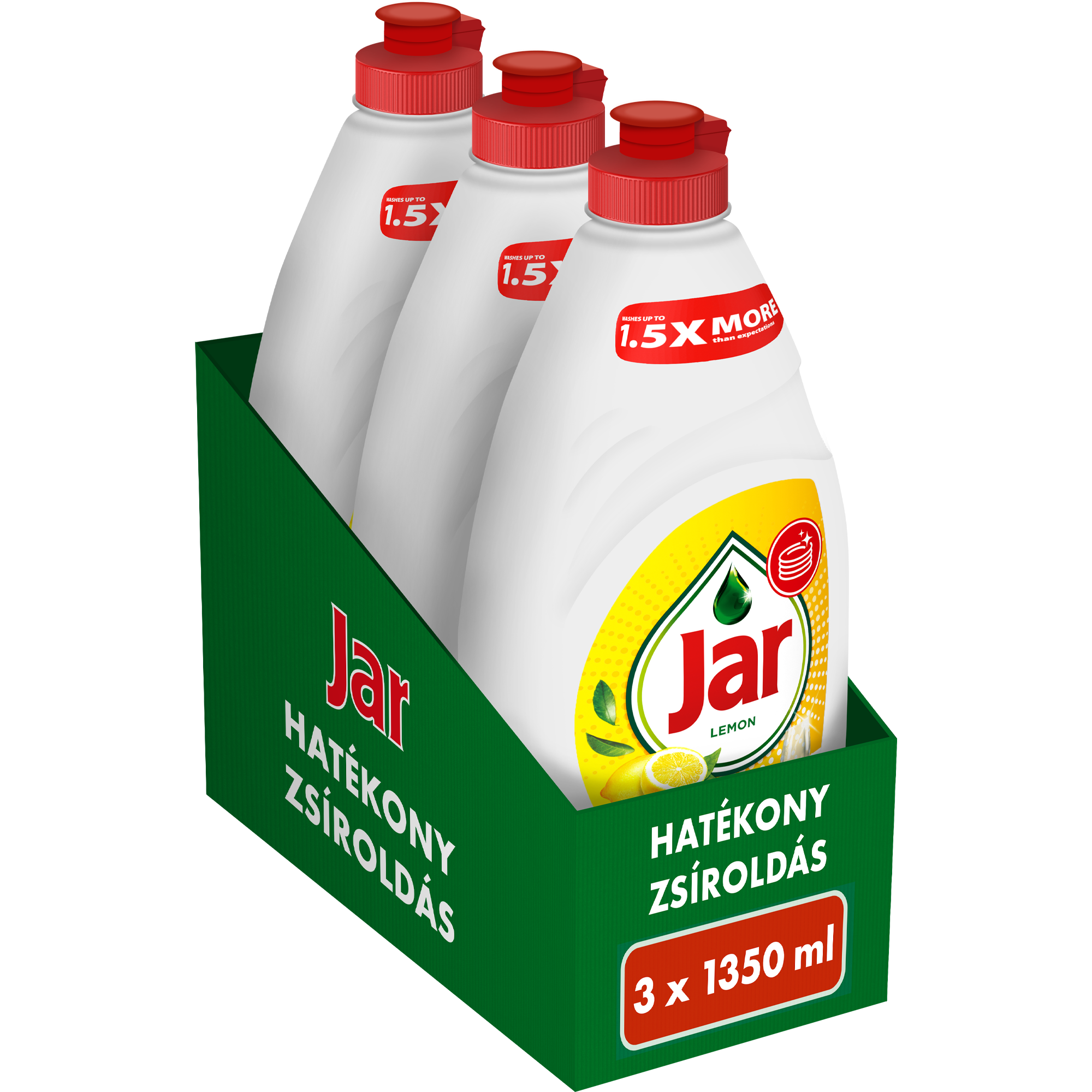 Jar Lemon Folyékony Mosogatószer, 3x1350 ml - eMAG.hu