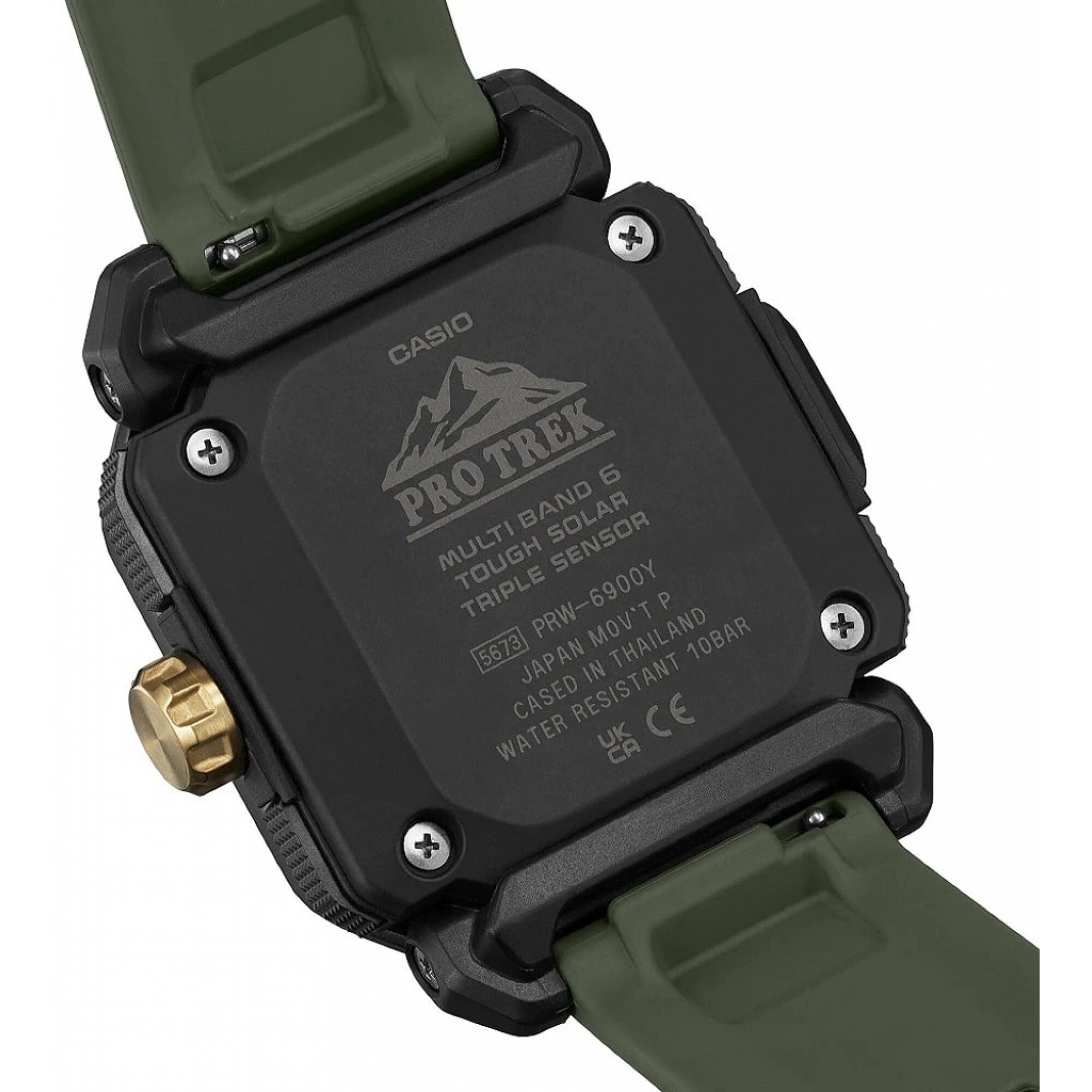 Ceas Barbati, Casio, Pro Trek Tough Solar PRW-6900Y-3ER - eMAG.ro