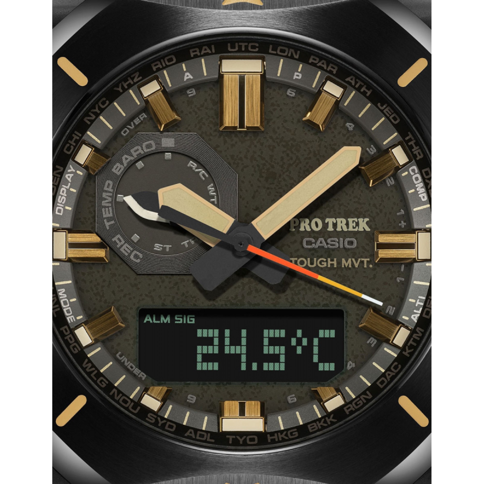 Ceas Barbati, Casio, Pro Trek Tough Solar PRW-6900Y-3ER - eMAG.ro